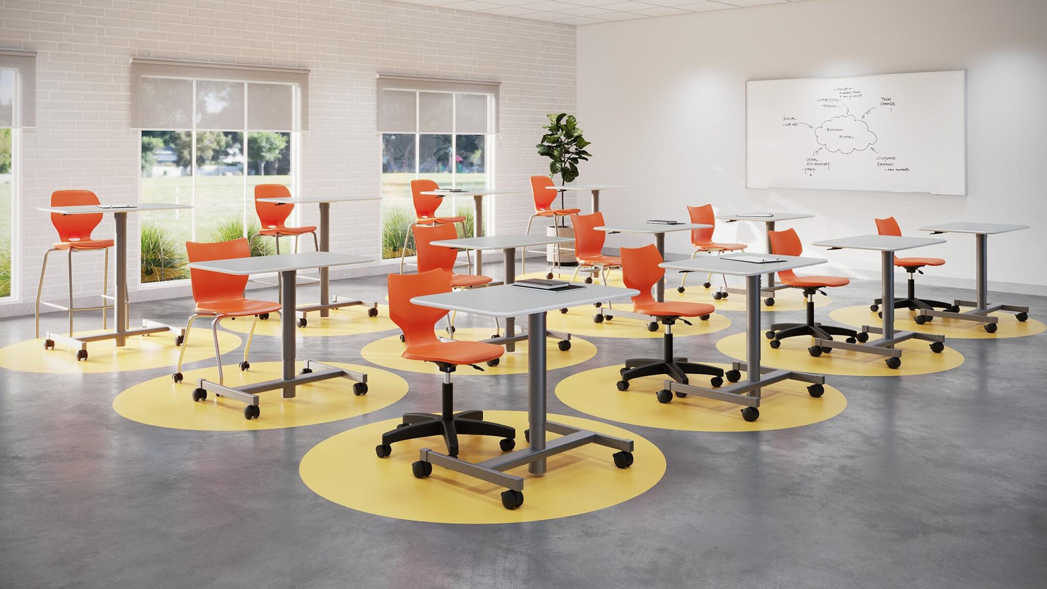 Silhouette Sit + Stand Desk XL by Smith System - LOTH, Inc.